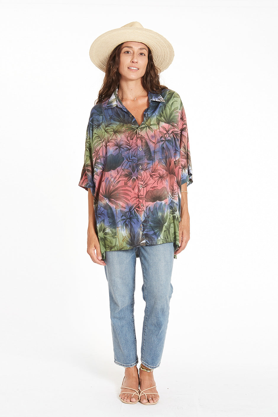 Ethical High-End Hawaiian Aloha Shirts for Women | Paneros Clothing